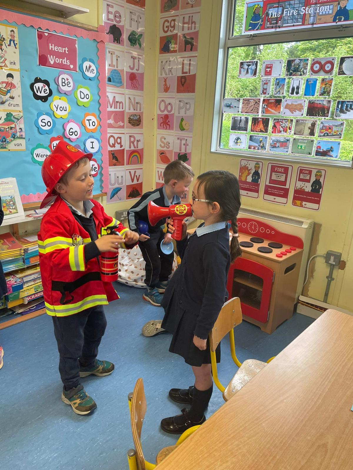 Firemen Visit | Scoil San Treasa
